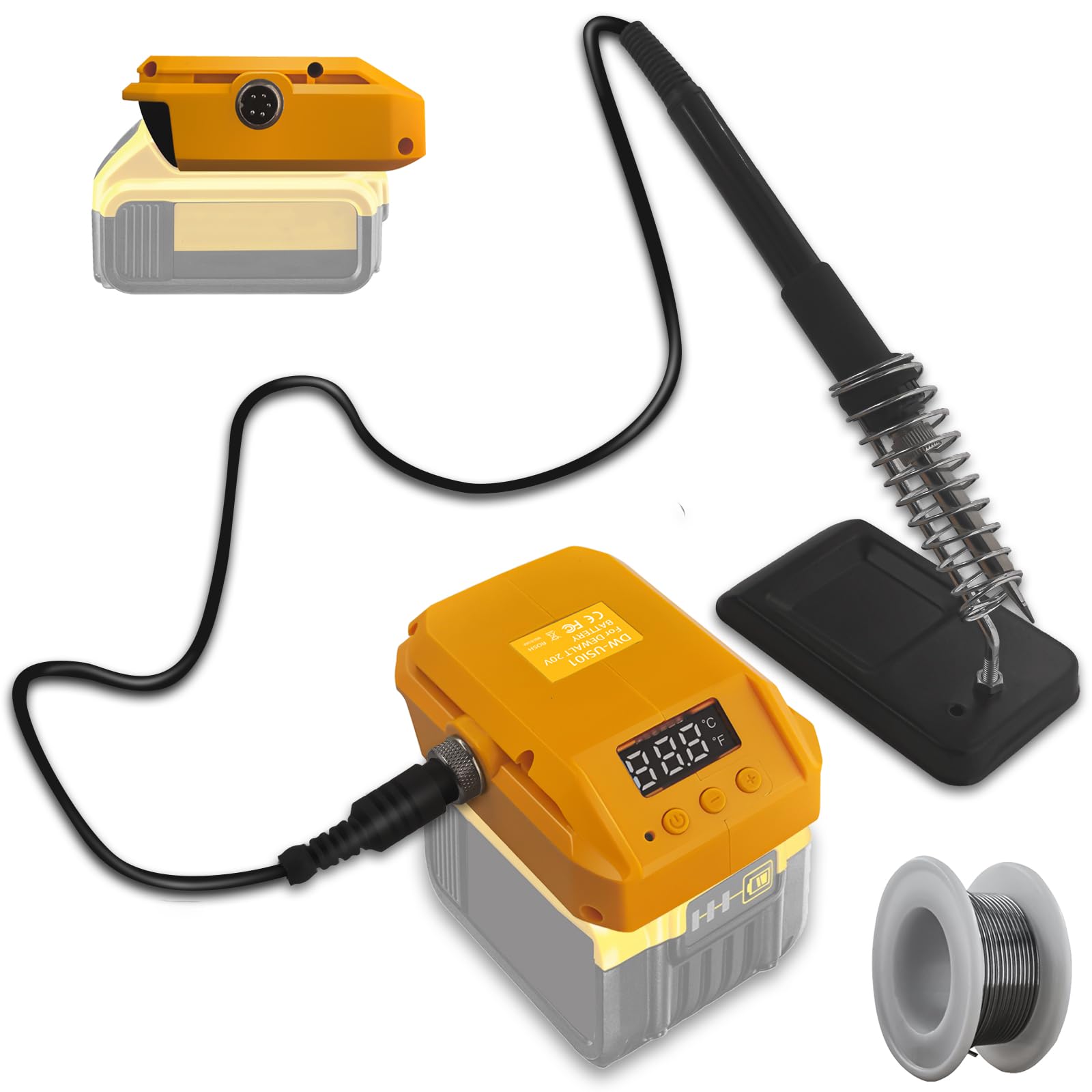 Cordless Soldering Iron Welding Kit,Soldering Iron Station for Dewalt ...