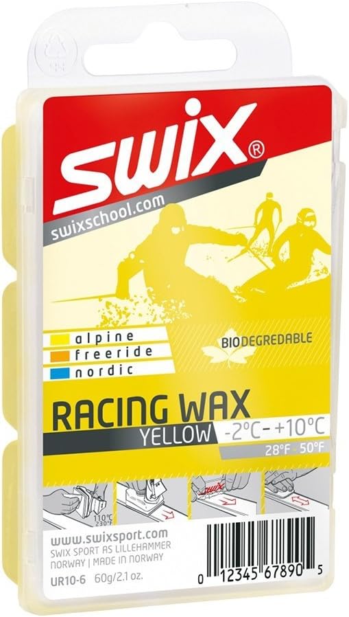 Amazon.com : Swix Racing Wax Yellow - 60 grams 2011 : Ski Wax : Sports & Outdoors