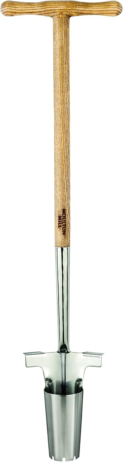Moulton Mill Stainless Steel Long Handled Bulb Planter: Amazon.co.uk ...