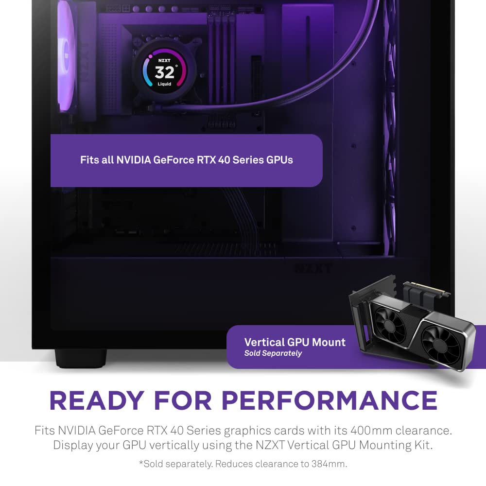 Mua NZXT H7 Flow Mid-Tower ATX PC Gaming Case - High Airflow, Tempered ...