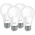 Bulbrite LED A19 Non-Dimmable Medium Screw Base (E26) Light Bulb, 4000K, 4 Piece - Amazon.com