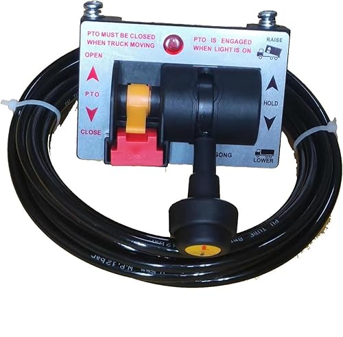 Wryxia PTO Control Valve Set for Dump Pump, PTO Switch Dual Valve Air ...