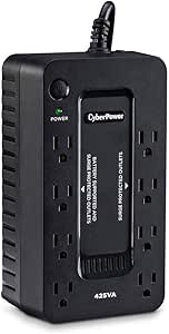 Amazon.com: CyberPower ST425 Standby UPS System, 425VA/260W, 8 Outlets, Compact : Electronics