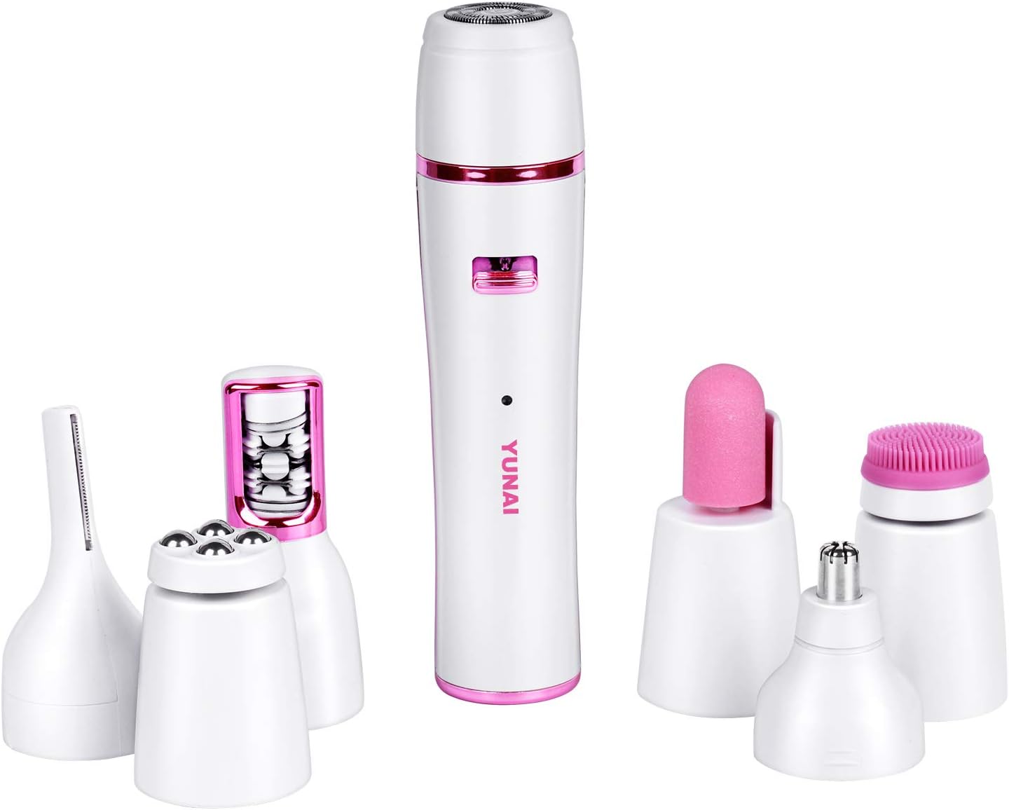 Women’s Hair Remover 7 IN 1 Multifunctional Beauty Kit USB Rechargeable ...