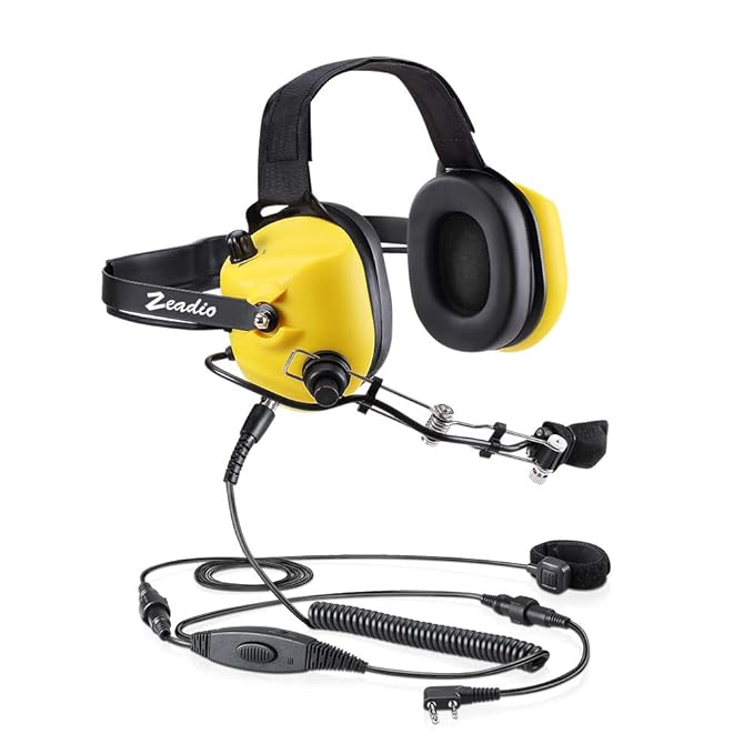 zeadio Military Noise Cancelling Overhead Headset: Amazon.co.uk ...