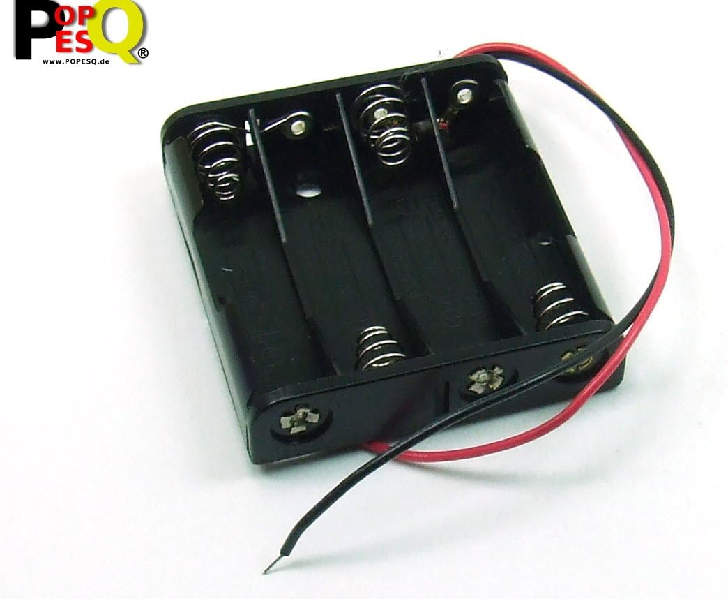 POPESQ® - Contenitore Portabatterie Porta pile/Battery Socket Battery ...