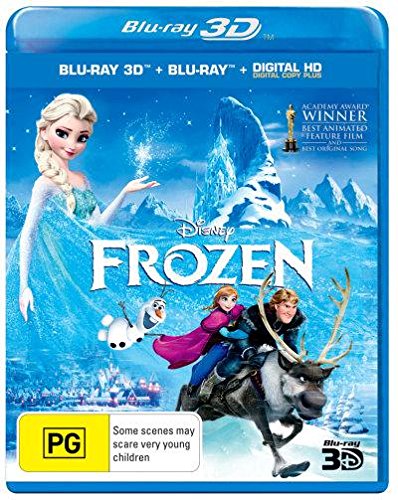 Frozen (3D Blu-ray / Blu-ray / DC): Amazon.co.uk: Jonathan Groff, Josh ...