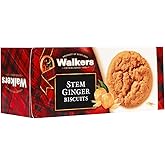 Amazon.com : Walker's Shortbread Stem Ginger Cookies, Scottish Style ...