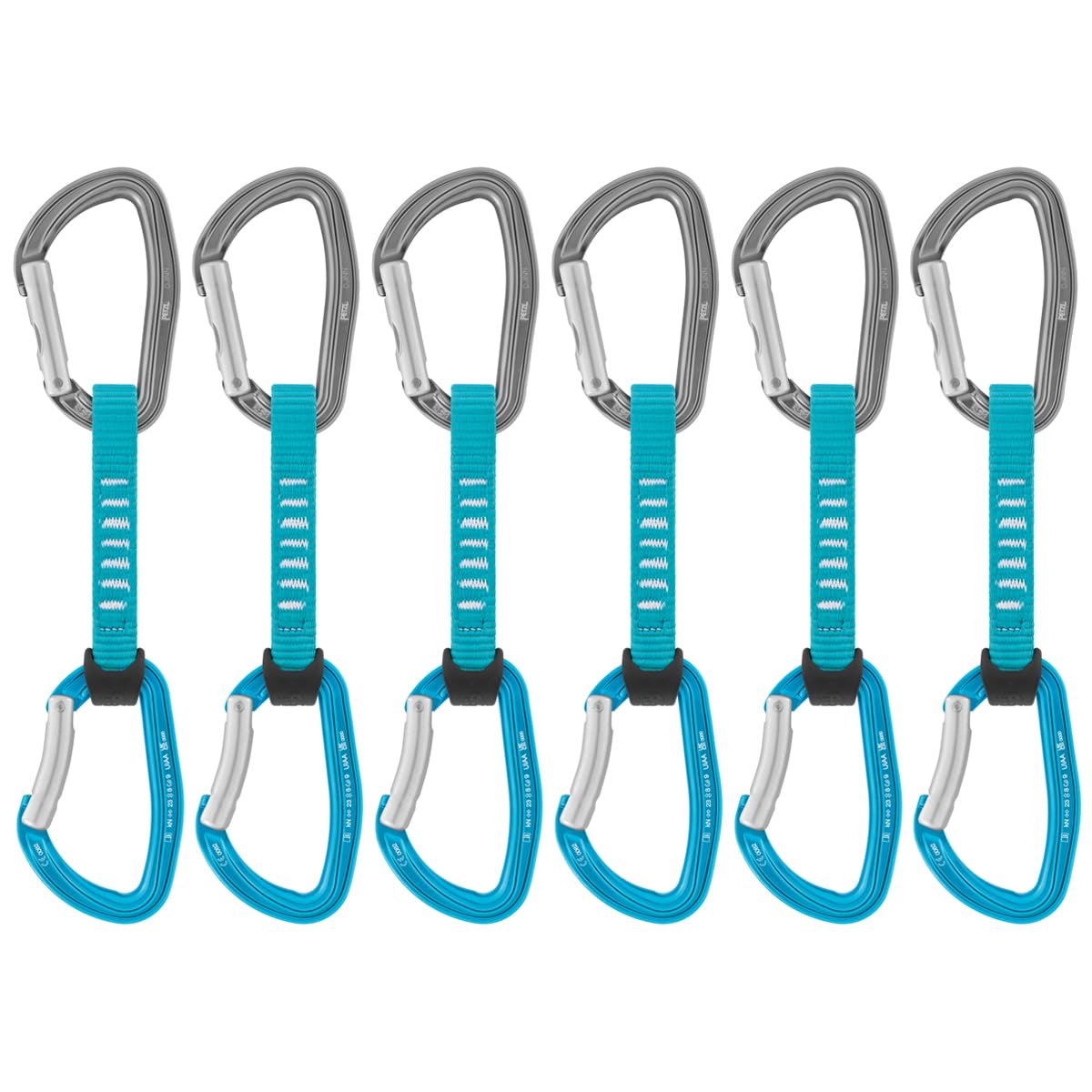 Petzl DJINN AXESS Quickdraws - 6-Pack of Durable, Lightweight ...