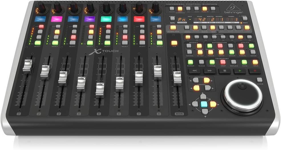 Behringer X-TOUCH Universal Control Surface with 9 Touch-Sensitive ...