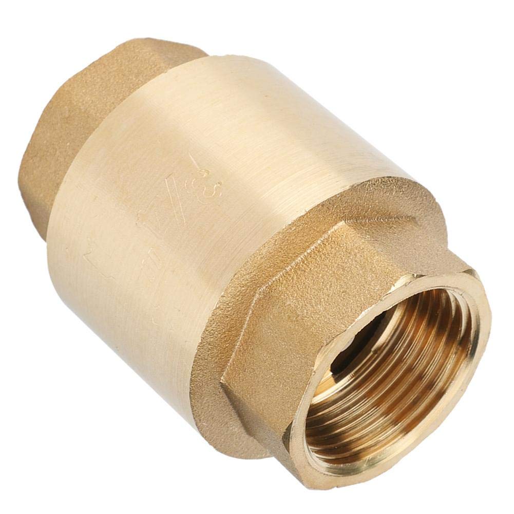 G3/4 Check Valve High Accuracy Brass Threaded Check Valve One Way Non ...