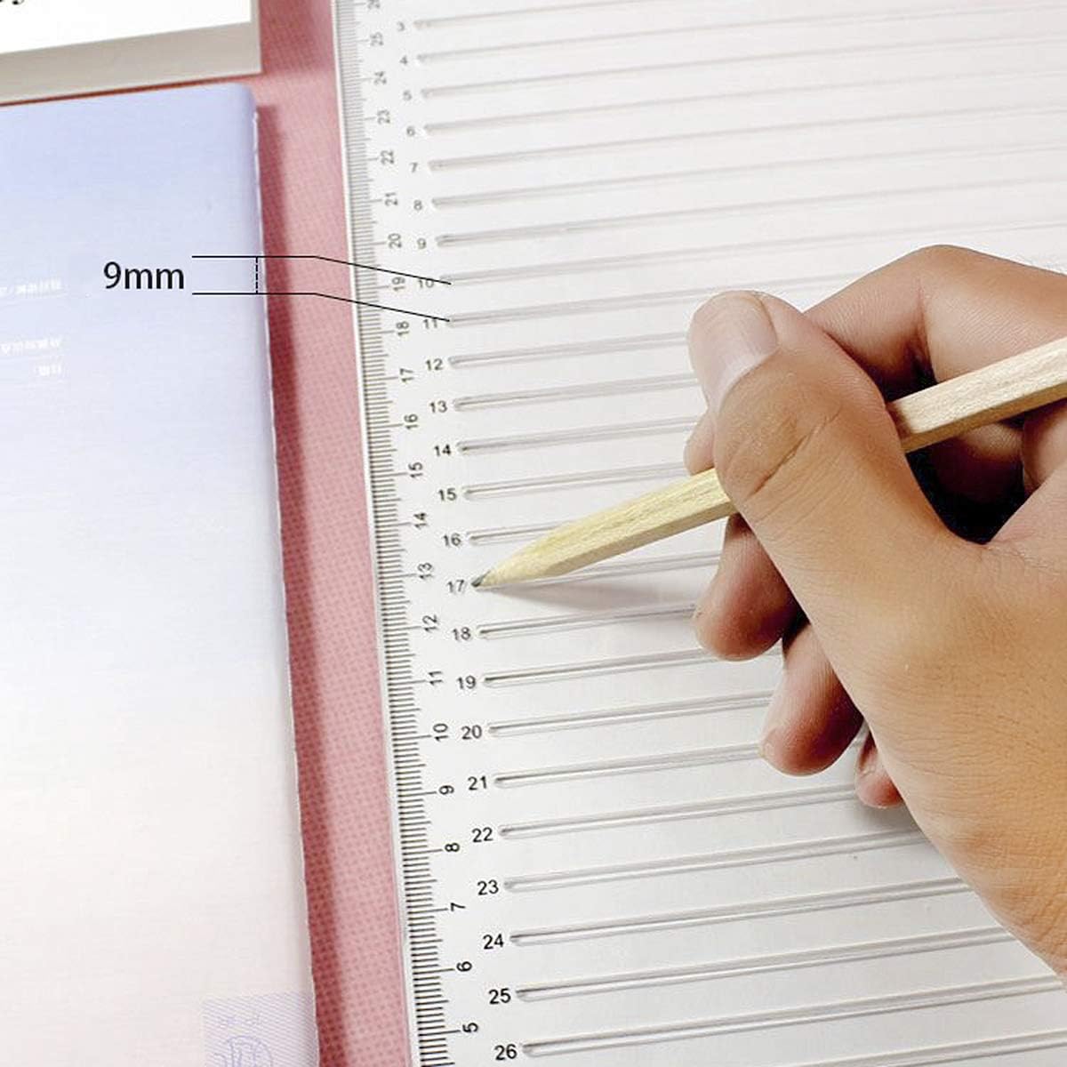 Transparent Soft Straight Ruler A4 Size Students Drawing Tool Plastic ...