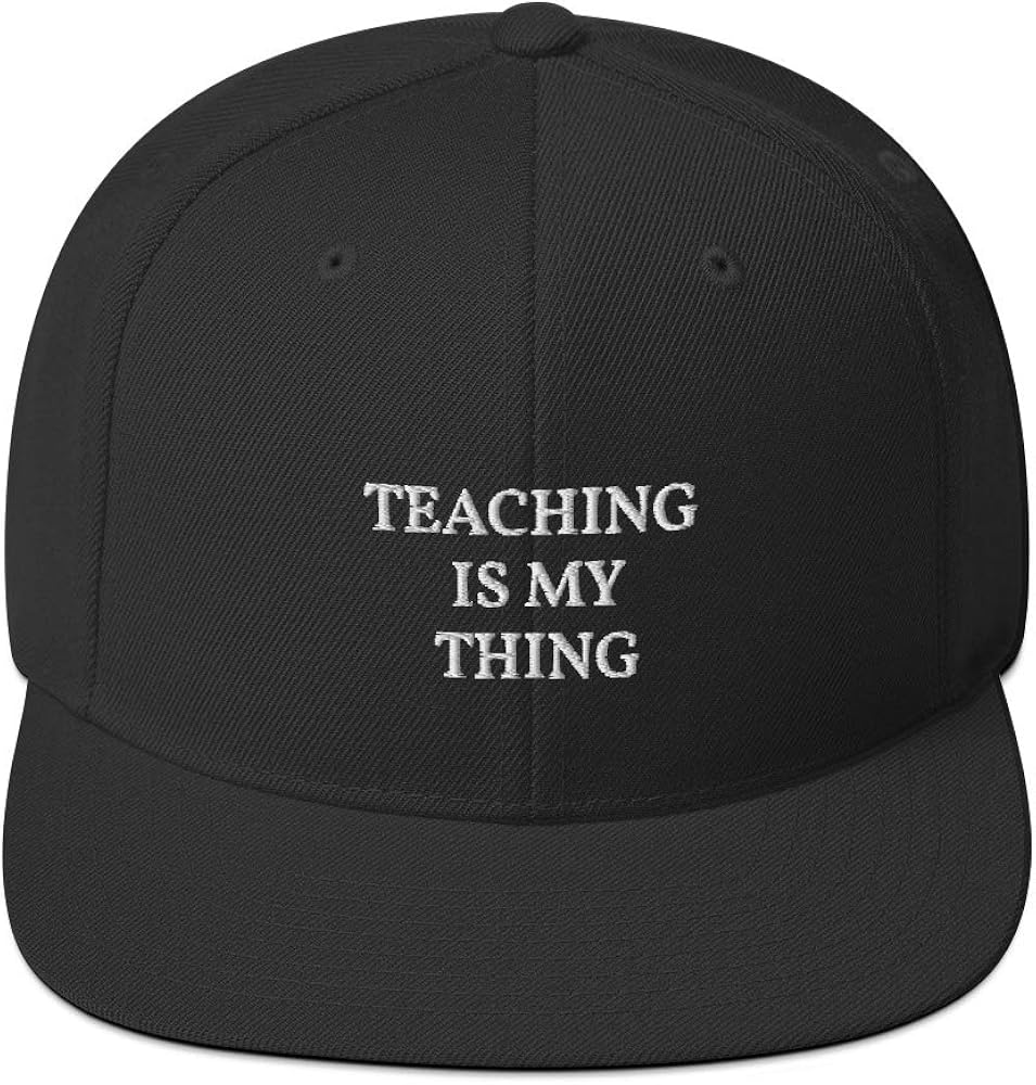 Teaching is My Thing hat, Gift idea for Teacher Appreciation, Educators ...