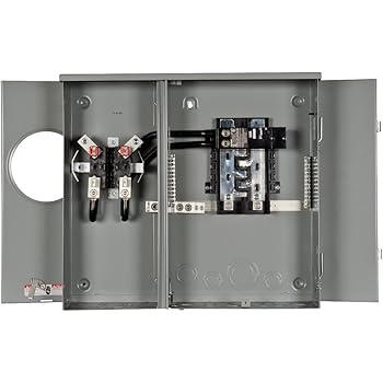 Siemens MC0816B1200RTH 8 Space 16 Circuit and 200 Amp Meter Combination ...