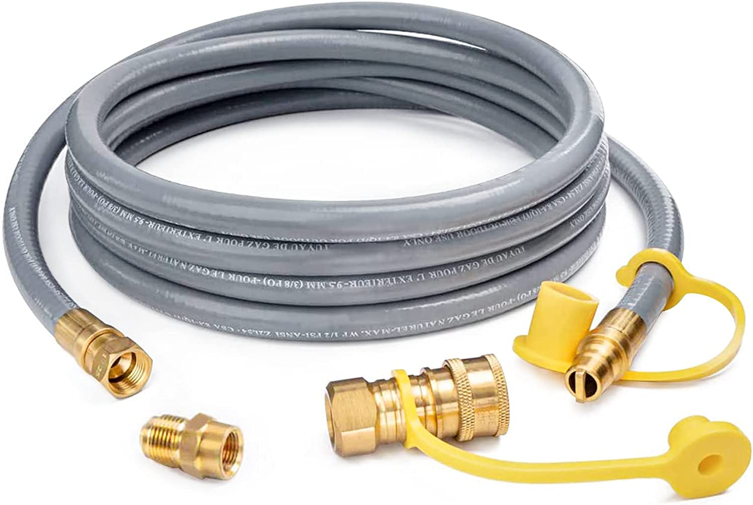 Mua GASPRO 12 Feet 1/2" ID Natural Gas Hose, Low Pressure LPG Hose with ...