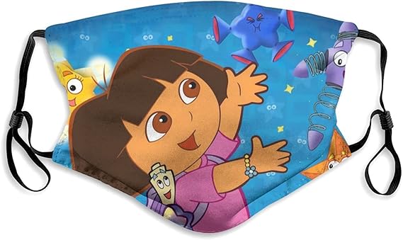 KJDHABUEB Dora The Explorer Fashionable Mask Comfortable, Soft ...