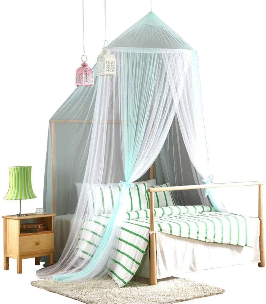 ZHAO YELONG Netz-Garn-Bett Kostenfreies Installations Dome Moskitonetz ...