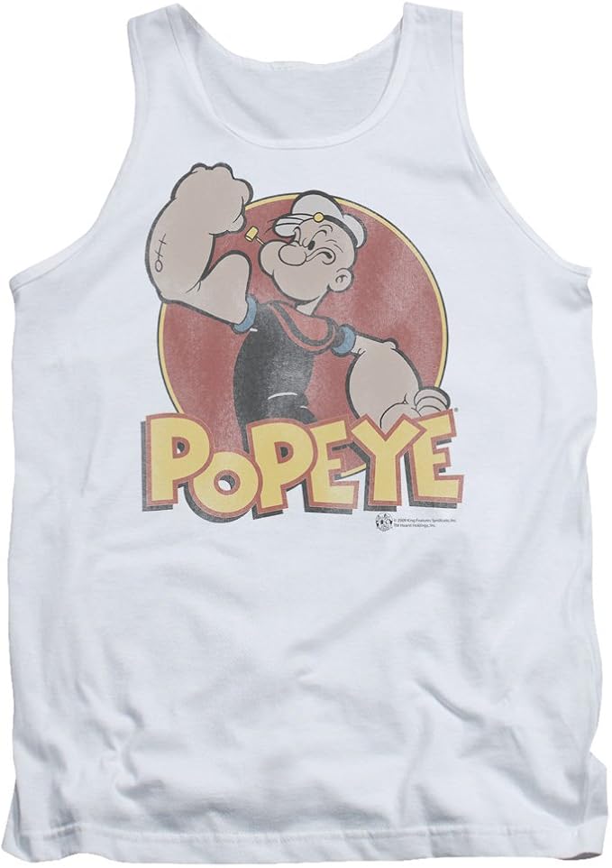 Amazon.com: Popeye - Mens Retro Ring Tank Top: Clothing