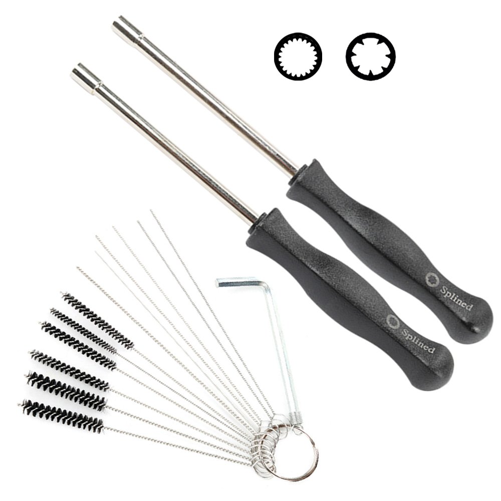 Buy Anzac 2 Pcs Carburetor Adjustment Splined Tool Kit (Full 21 Splined ...
