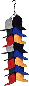 Amazon.com: YYST Closet Hanging Cap Keeper Closet Cap Racks Hats ...