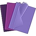 Amazon.com: NEBURORA Assorted Purple Tissue Paper Set 60 Sheets Gift ...