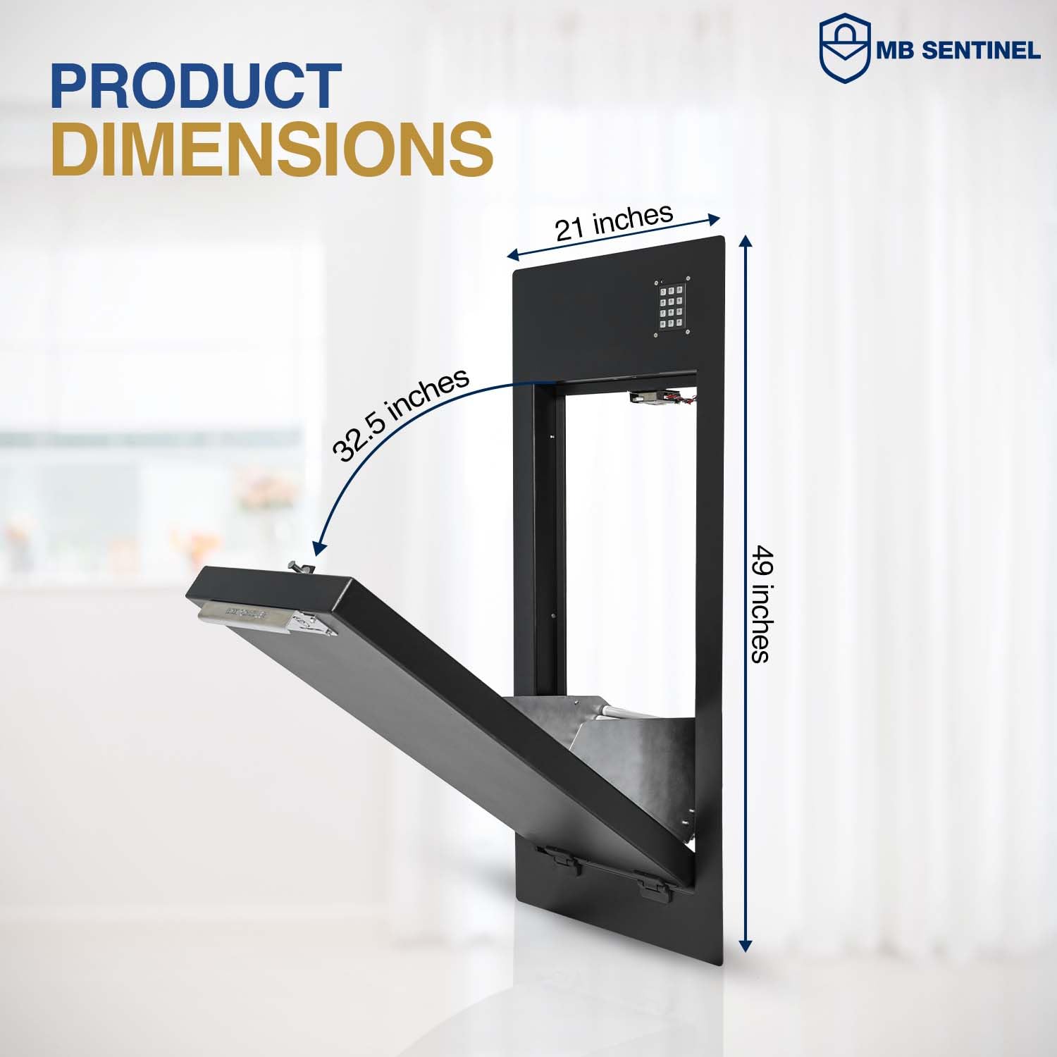Mua MB Sentinel® Wall Mount Package Delivery with Electronic Keypad ...