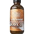 Amazon.com : Dead Sea Collection Body Oil for Dry Skin - Coconut & Vitamin E Moisturizing Oil ...