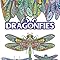 Amazon.com: Dragonflies Coloring Book for Adults: Stress Relieving ...