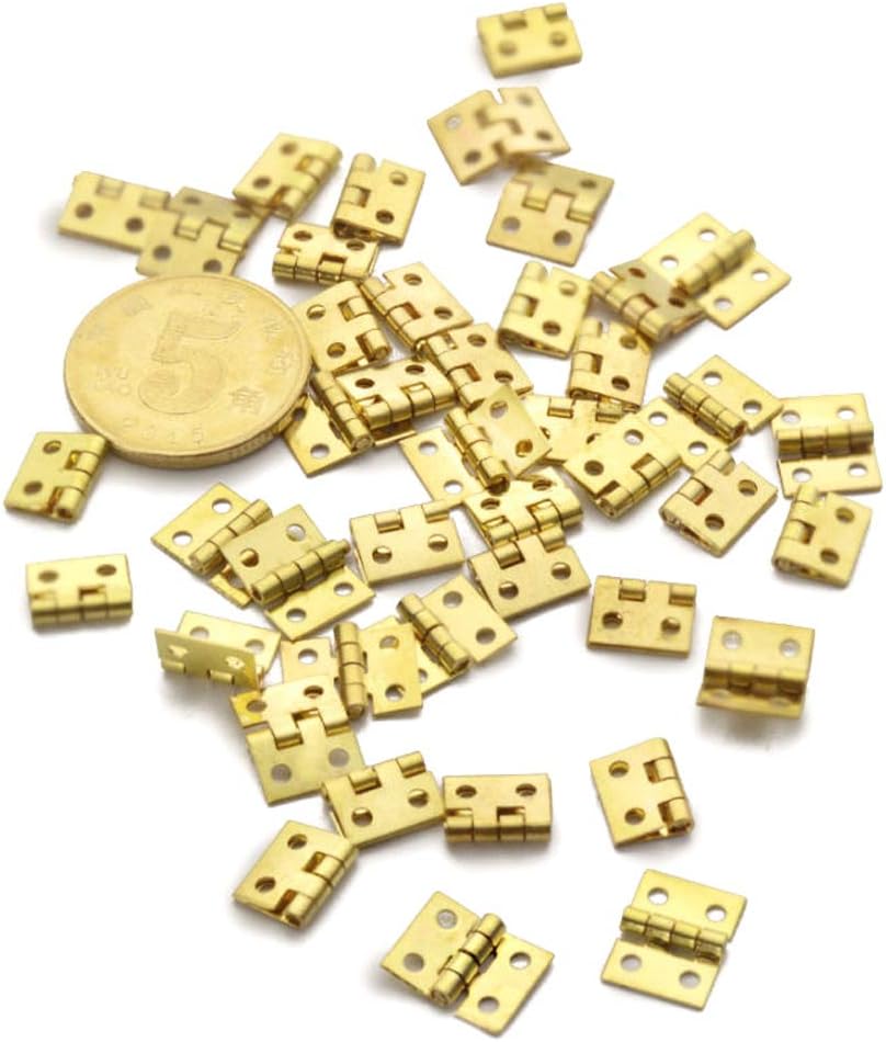 SIYI-XIU 50 Pieces Mini Hinge Hinge Small Hinge Vintage Hinge Door ...