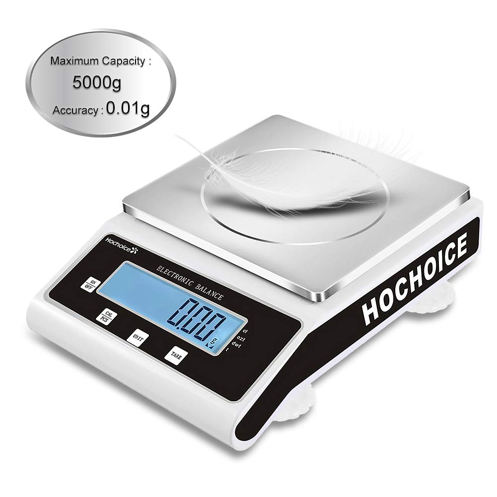 MAX Capacity:3000g, Accuracy:0.01g Hochoice Accuracy:0.01g Laboratory Digital Analytical Balance ...