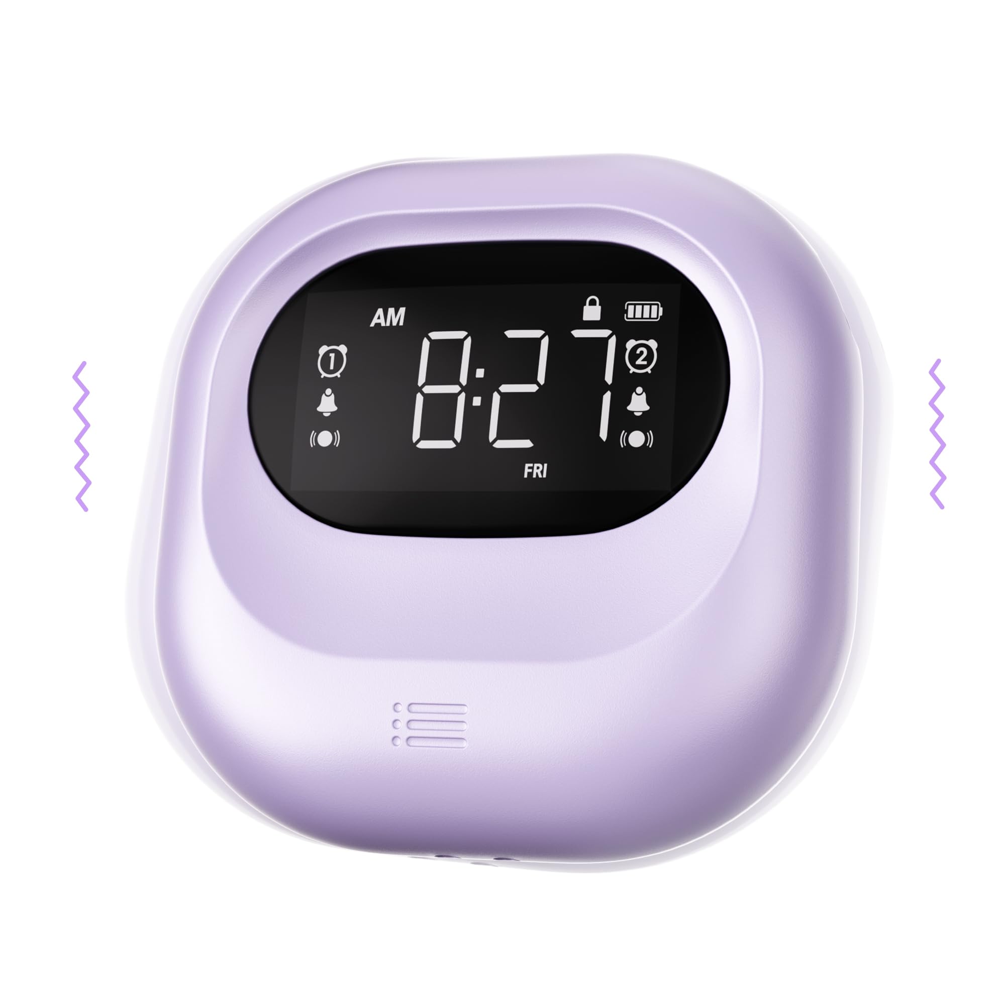 Mua Mesqool Vibrating Alarm Clock for Heavy Sleepers, Rechargeable ...