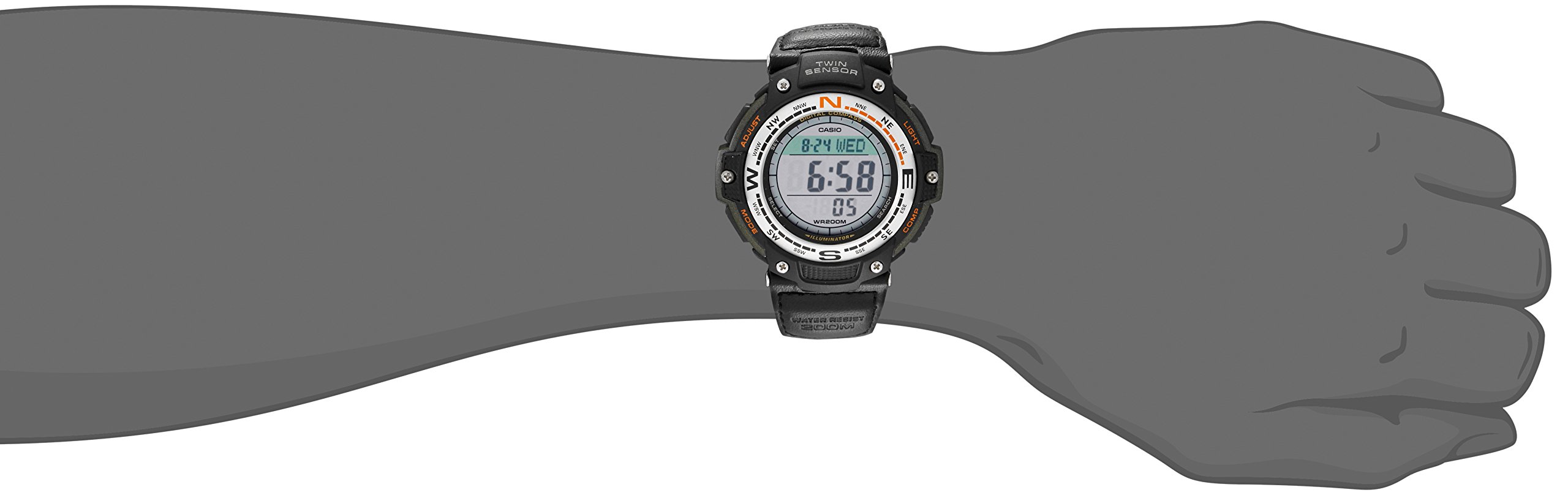 Mua SGW100 Series | Digital Watch & Compass | 200M WR | 100 SEC ...
