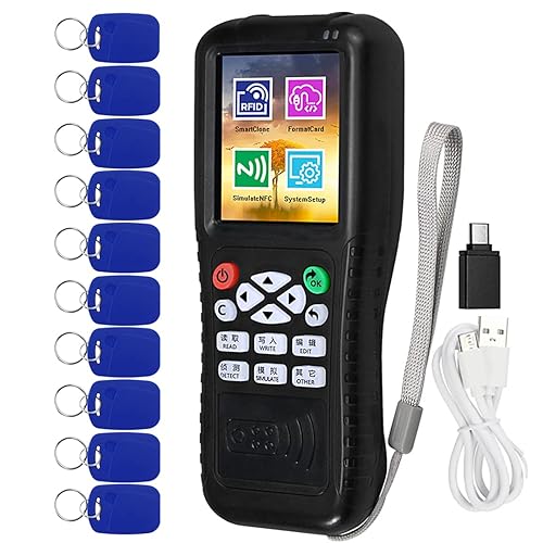 Multi Frequencies RFID Reader Writer Duplicator, RFID Smart Card ...