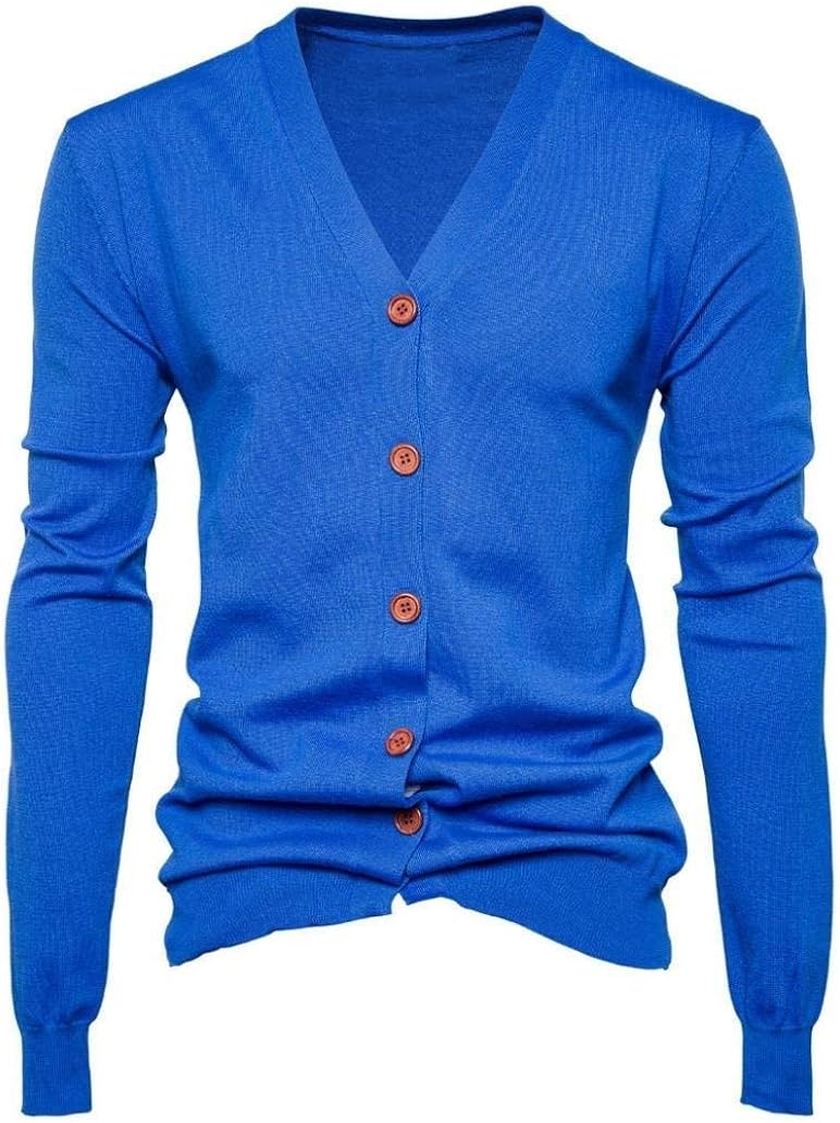 Männer Nner Herbst Winter Button V Strick Pullover Langarm Neck Fashion ...