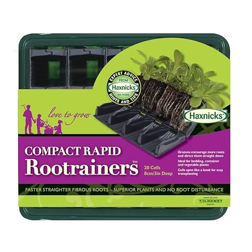 Haxnicks Deep Rootrainer Tray - 32 Cells - Seed Propagation Trays ...