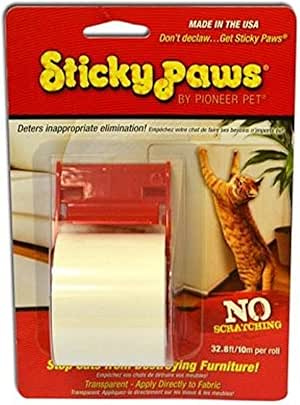 Pioneer Pet Sticky Paws on A Roll Cat Deterrent: Amazon.ca: Pet Supplies