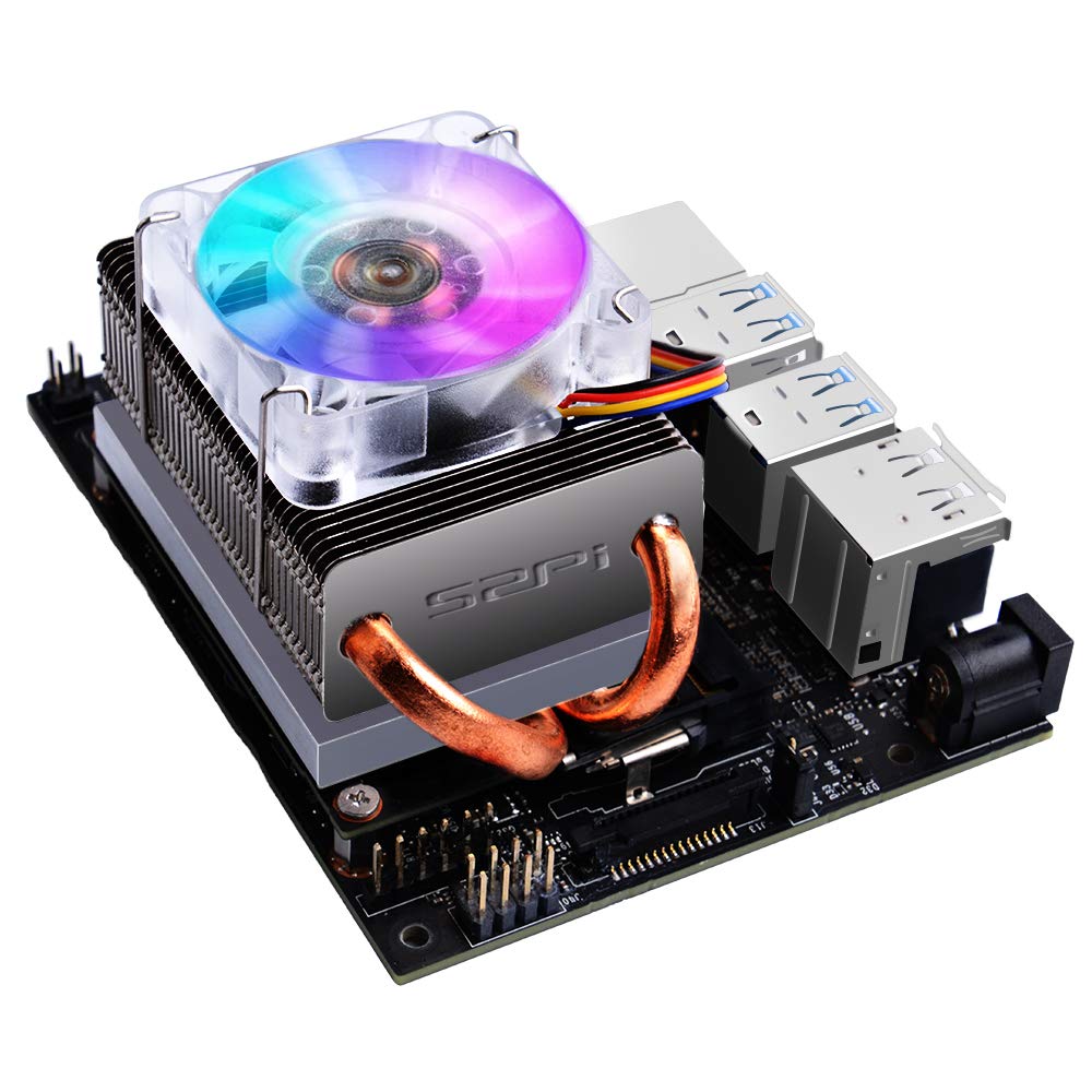 Mua GeeekPi 5V PWM Low-Profile CPU Cooler for Jetson Nano,Horizontal ...