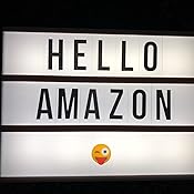 160 Letters & Characters Locomocean Light Up Your Life USB or Battery ...