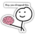Amazon.com: Hey You Dropped This - Funny Sarcastic Sticker for Laptops ...