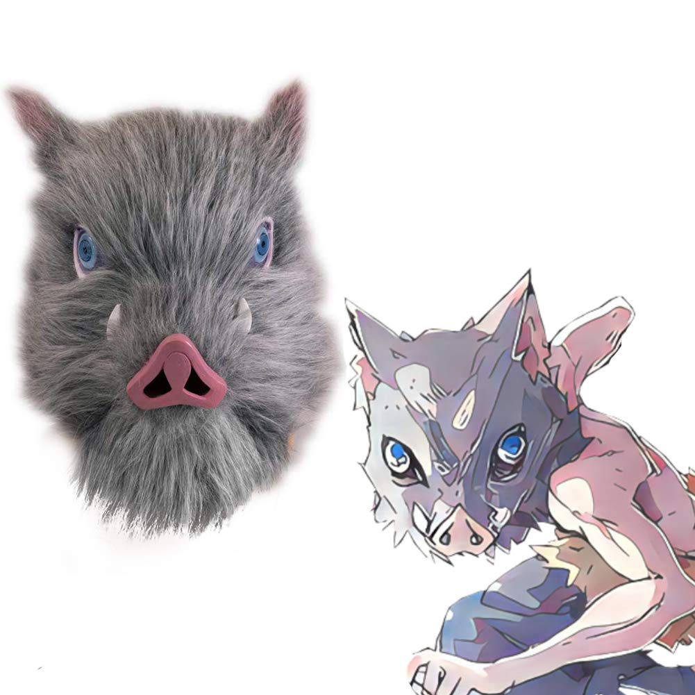 Hashibira Inosuke Mask Demon Boar Inosuke Mask Pig Mask Cosplay for ...