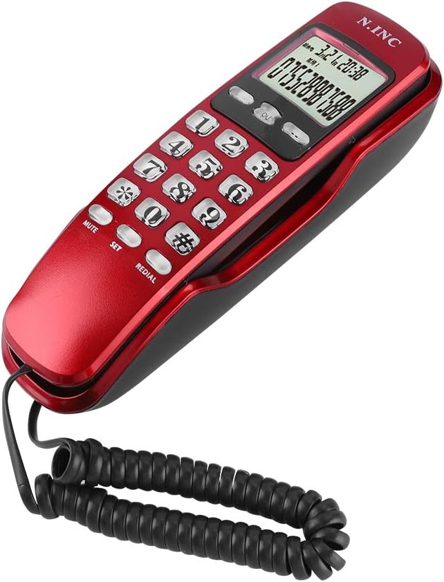 VBESTLIFE Festnetz Telefon,Mini Wand Telefon,Home: Amazon.de: Elektronik