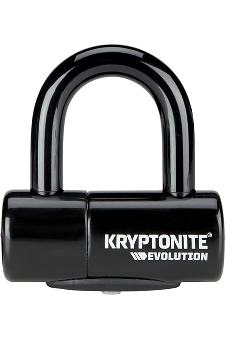 Kryptonite Evolution Armored Disc Lock Lock Orange, Disc Sports ...