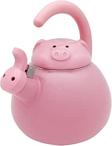 Amazon.com: Supreme Housewares Whistling Kettle, Pink Pig: Home & Kitchen