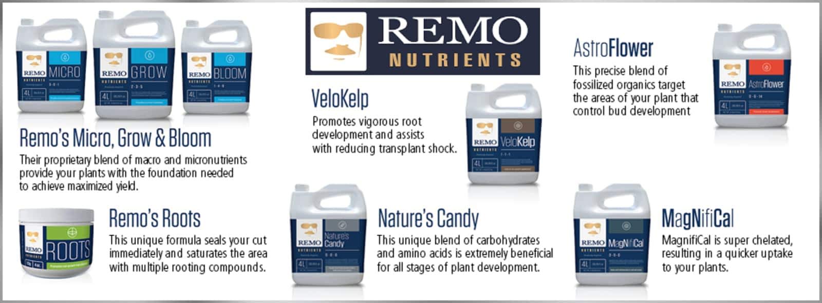 Mua Remo Brands Remo Nutrients Supercharged Kit - 1L Pack of 7 trên ...