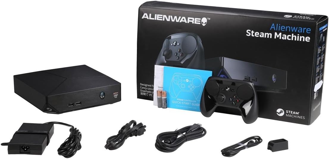 Amazon.com: Alienware Steam Machine ASM100 Flagship Desktop, Bundle ...