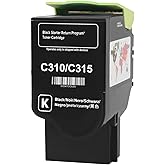 Amazon.com: TOPRINT C310 C315 4 Colors Compatible Toner Cartridges 006R04356 006R04357 006R04358 ...