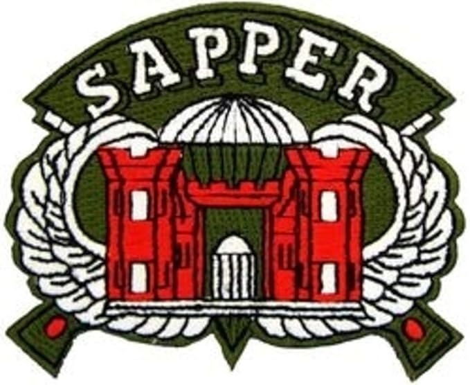 Amazon.com: U.S. Army Corps of Engineers Sapper Iron-on Patch (3 ...