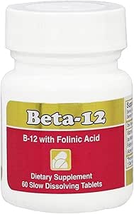 Amazon.com: Beta 12 3 mg 60 Tablets: Health & Personal Care