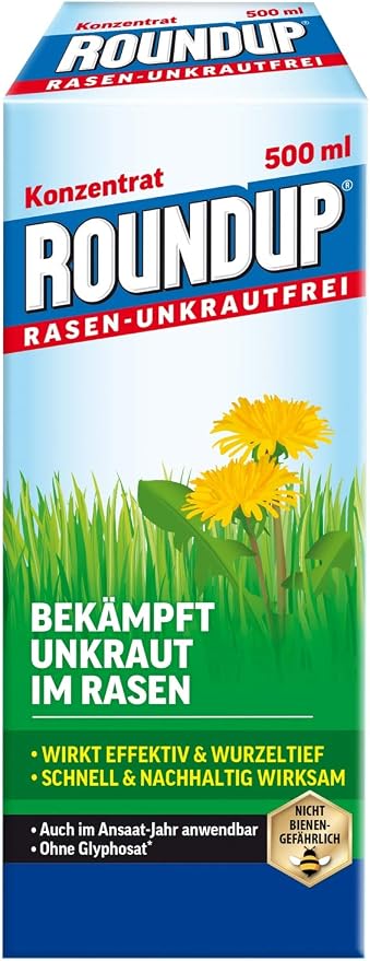 Unkrautvernichter Im Rasen