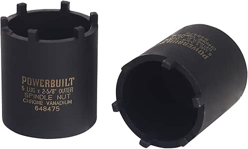 Powerbuilt 648475 Spindle Nut Socket, Six Outer: Amazon.ca: Tools ...